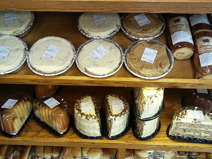 Heaven isn't just a place on earth&mdash;it's this bakery shelf. Those cakes aren't just desserts; they're edible time machines to simpler days.