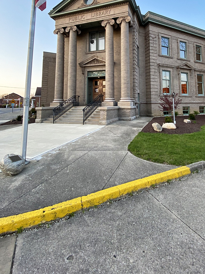 The Bucyrus Public Library isn't just about books&mdash;it's a neoclassical masterpiece with columns that would make any ancient Greek architect nod in approval.