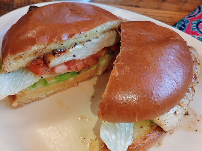 Not all heroes wear capes&mdash;some come on a soft bun with fresh veggies. This chicken sandwich isn't trying to be trendy, just delicious.