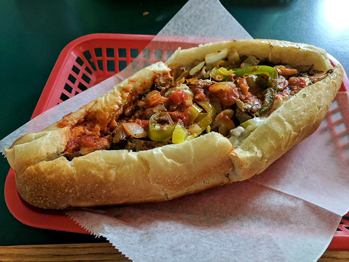 Behold the cheesesteak that could end all debates about which city does it best &ndash; pure perfection.