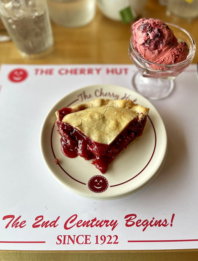 Behold the legendary cherry pie that has food pilgrims crossing state lines for just one perfect slice.