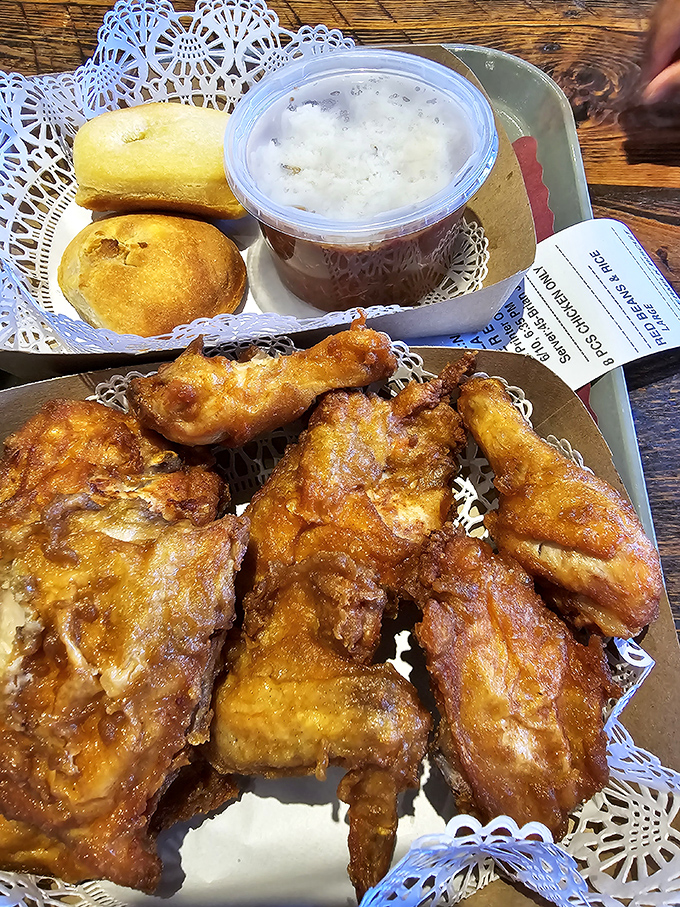 Golden-brown perfection that makes Colonel Sanders weep. These wings deserve their own Hollywood star on the Walk of Fame.