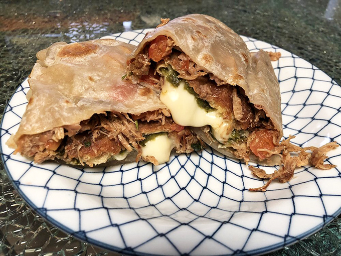 The legendary Chile Relleno Burrito&mdash;where a whole stuffed pepper nestles inside a tortilla. It's burrito inception!