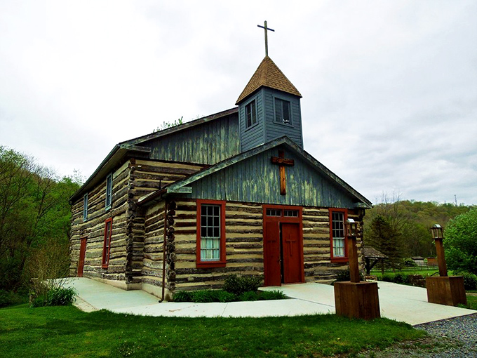 This rustic log church proves that spiritual connection doesn't require stained glass and pipe organs&mdash;just solid craftsmanship and a community's devotion.