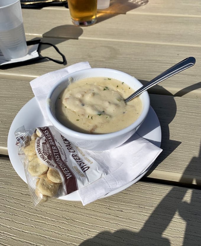 This isn't just clam chowder – it's a creamy, soul-warming hug in a bowl that'll make you forget other chowders exist.