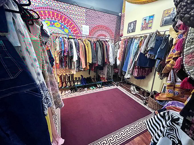 Not just clothing&mdash;a time capsule wardrobe department where every hanger holds a character waiting for their second act.