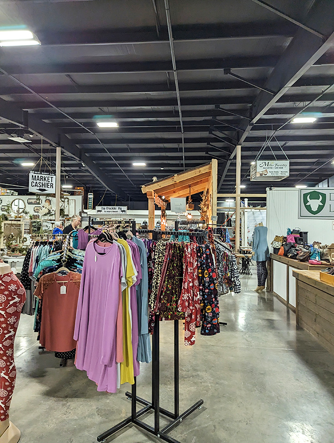 Fashion from yesteryear becomes today's statement pieces. These racks hold more character and stories than any mall store ever could.