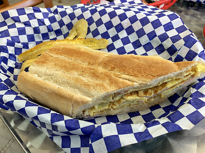 This pressed sandwich isn't just breakfast, it's morning meditation - crispy, savory, and absolutely worth getting out of bed for.