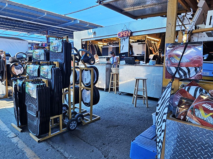 From steering wheel covers to floor mats, this vendor has everything to dress up your ride without emptying your wallet.