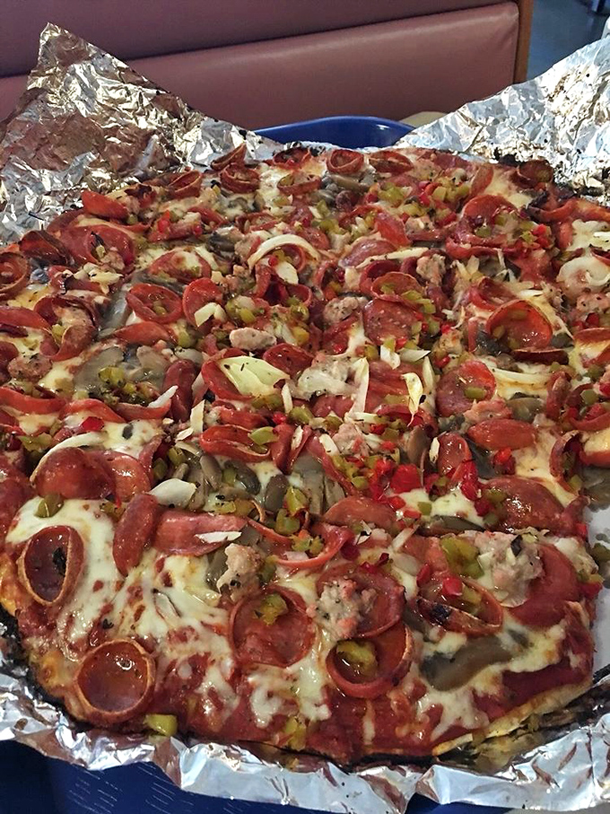 This isn't just pizza&mdash;it's a masterpiece of toppings. The pepperoni cups cradle tiny pools of flavor that'll make you weep with joy.