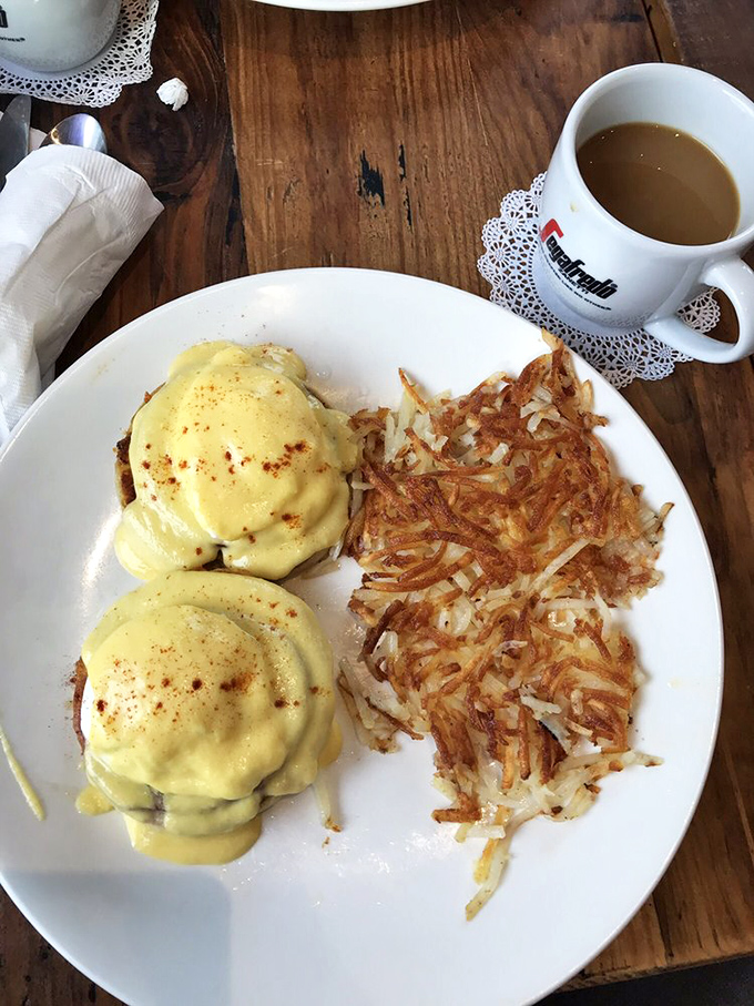 Eggs Benedict done right is like a perfect first date&mdash;everything in harmony, with hollandaise sauce that could make a grown person weep with joy.