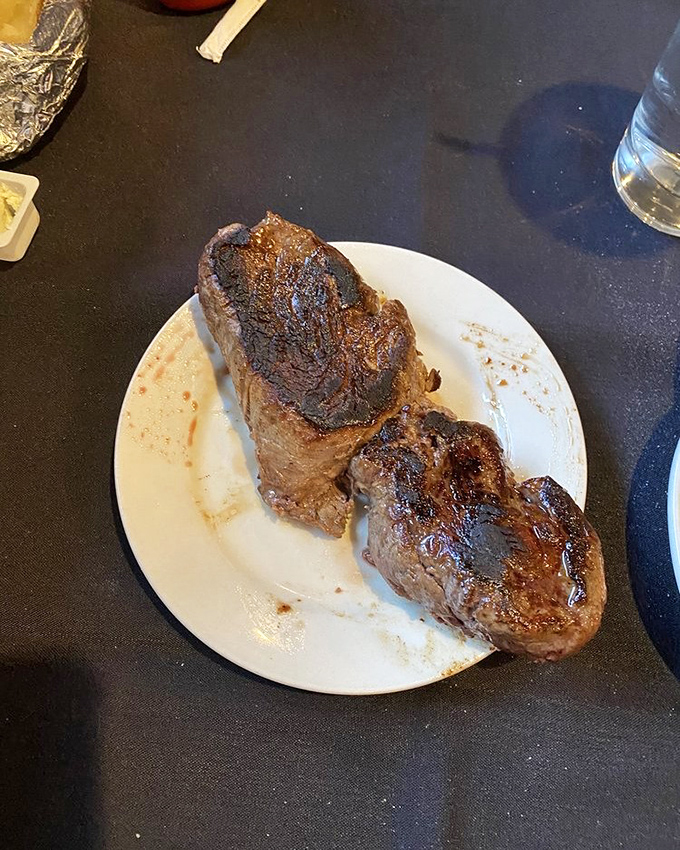 Behold the filet mignon in its natural habitat&mdash;perfectly seared outside, gloriously pink inside, and worth every carnivorous minute.