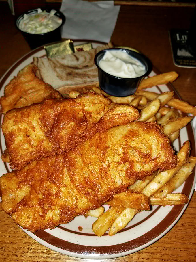 Golden, crispy perfection on a plate. This fish fry isn't just a meal&mdash;it's the reason calendars in Wisconsin have "Friday" highlighted in permanent marker.