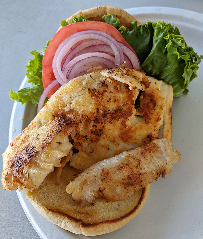 This blackened fish sandwich isn't just lunch&mdash;it's what the Florida Keys tastes like when served on a bun.