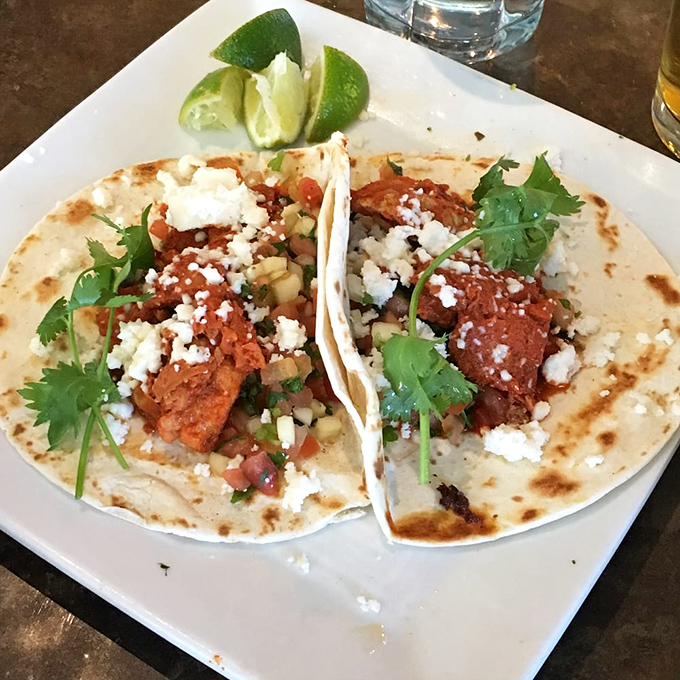These aren't just fish tacos&mdash;they're edible love letters from the Pacific. Crispy rockfish, fresh cilantro, and that mysterious sauce that'll haunt your dreams for weeks.