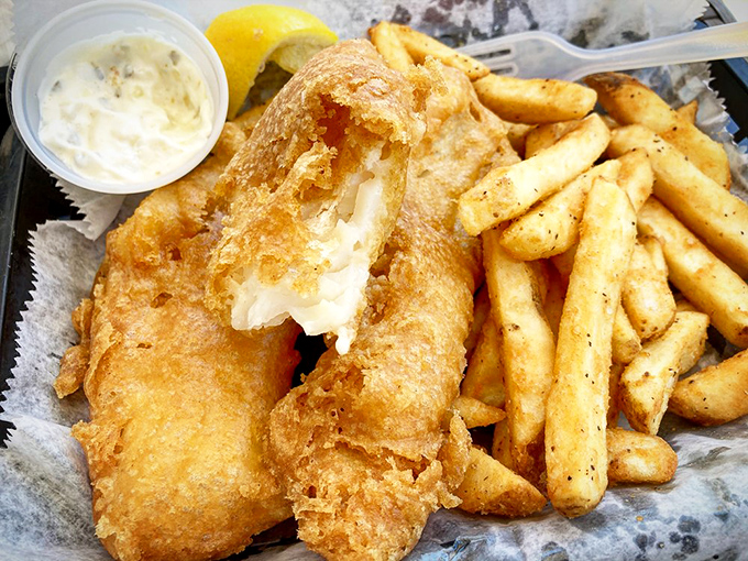 Golden-battered fish that shatters with each bite, paired with perfectly seasoned fries. This isn't fast food&mdash;it's good food, fast.
