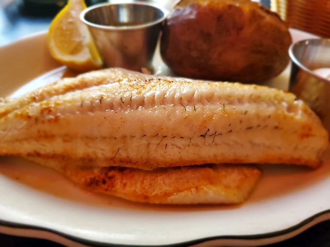 Perfectly flaky walleye that breaks apart with just the right resistance&mdash;this isn't just dinner, it's edible poetry served with a side of lemon.