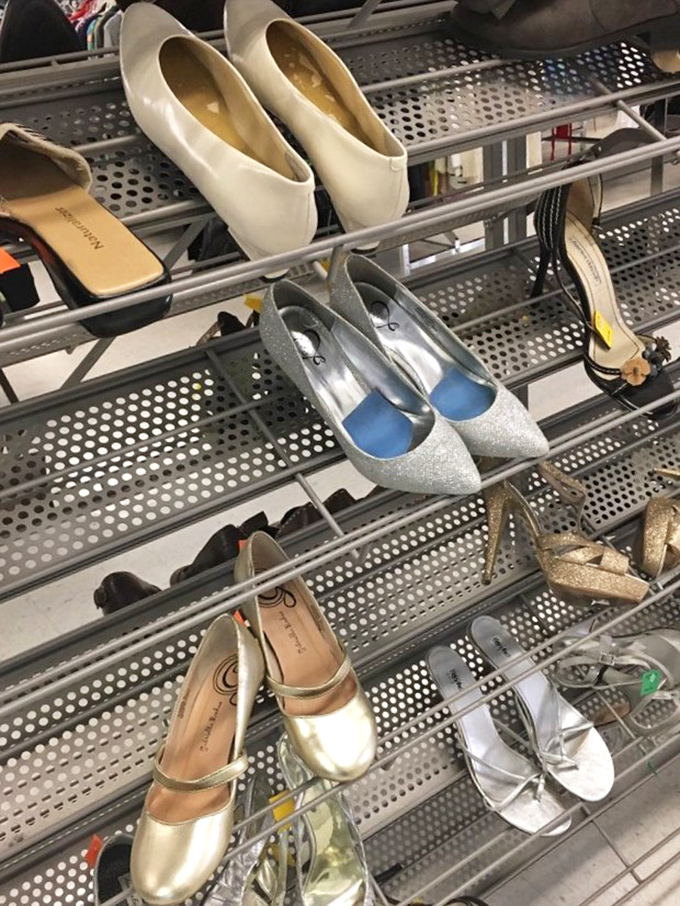 Cinderella had a fairy godmother; you have William Temple House. These silver slippers might not be glass, but they'll still transform your outfit.