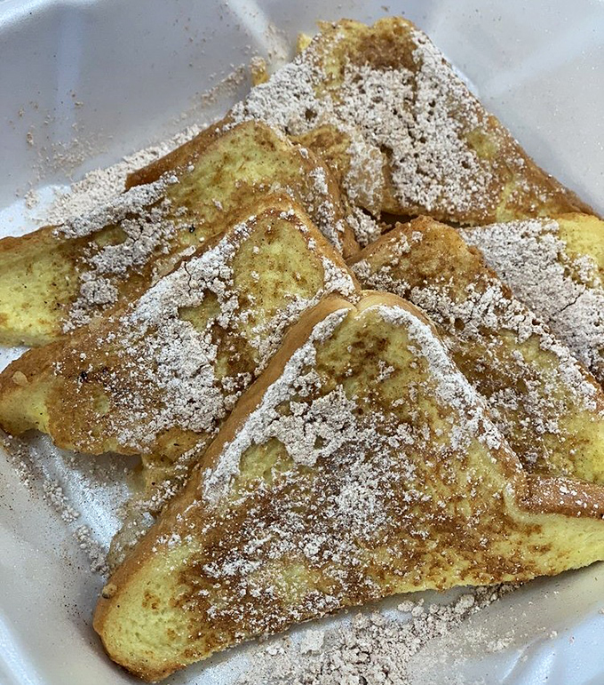 Golden-brown French toast dusted with powdered sugar&mdash;the breakfast equivalent of finding money in an old jacket pocket.