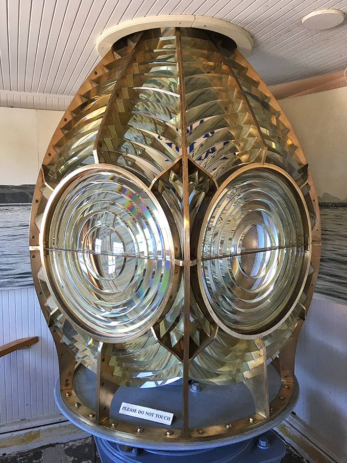 This dazzling Fresnel lens isn't just functional&mdash;it's maritime jewelry, focusing light with hundreds of precisely arranged prisms.