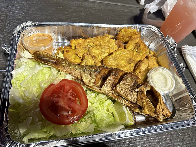 This isn't just fried snapper&mdash;it's Florida's answer to soul food, served with enough crispy tostones to make your diet plan weep.