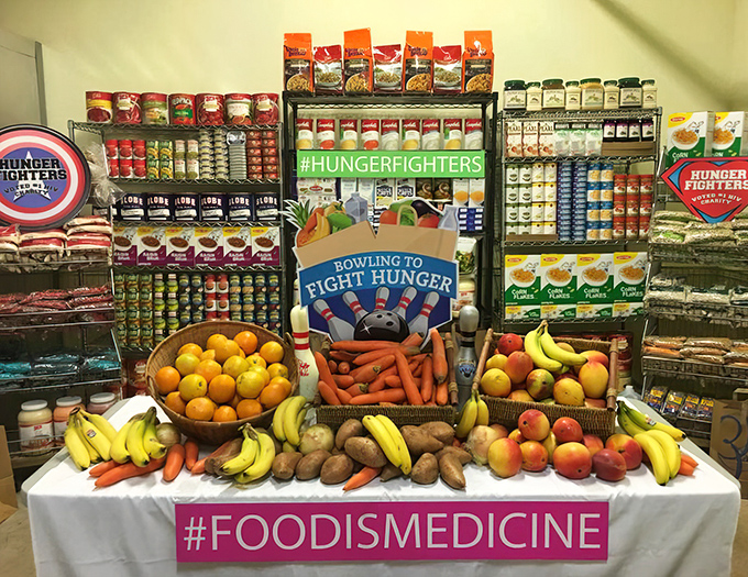 Food is indeed medicine at Poverello's pantry program. Fresh produce and staples create a colorful mosaic of hope and nourishment for the community.