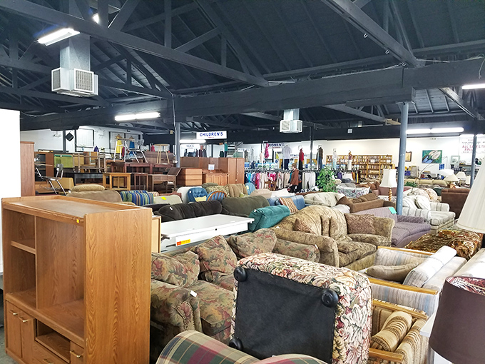 That elegant hutch once displayed someone's prized possessions, and for the price of a fancy coffee, it could showcase yours too. 