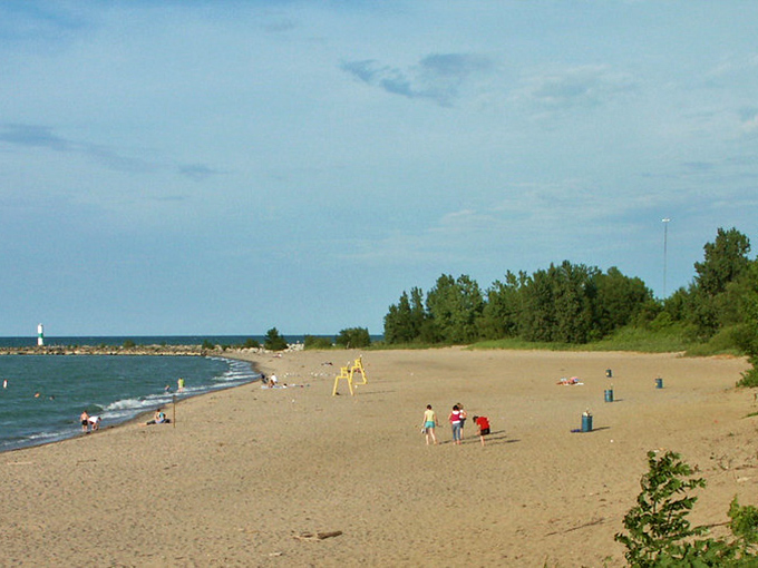 Lake Erie's sandy shores at Geneva State Park offer retirement's perfect backdrop&mdash;where "beach body ready" means remembering to bring your favorite folding chair.