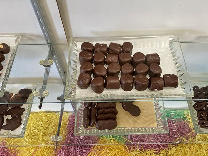 These chocolate-covered caramels aren't just candy – they're time machines to childhood, when treats were simple and joy was measured in sweetness.