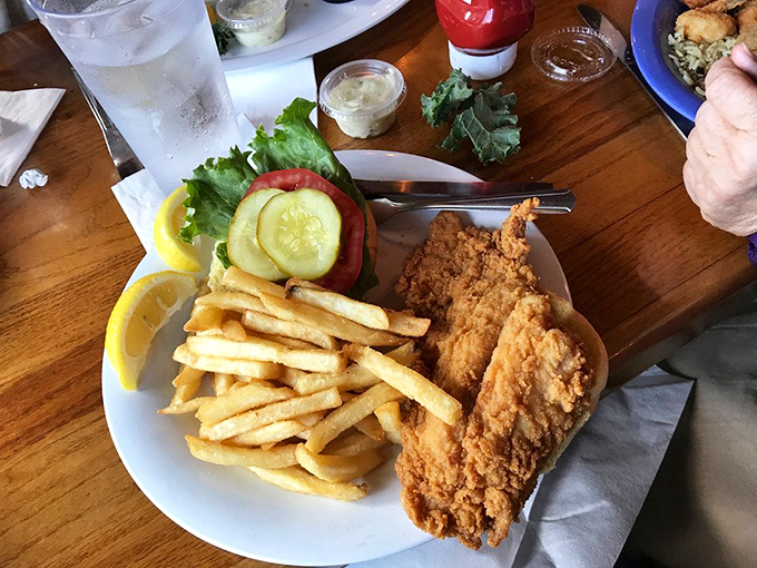 Fresh grouper that flakes like butter - this is what Florida fishing dreams are made of, folks.