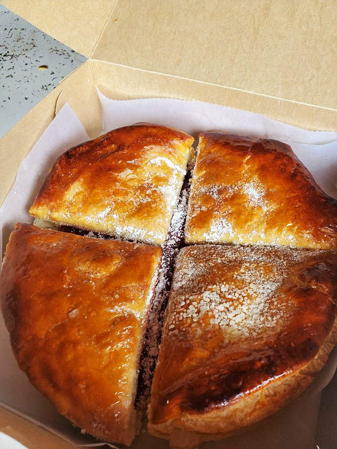 Behold the star attraction: a guava pastry so perfectly golden and flaky, it deserves its own Florida tourism campaign.