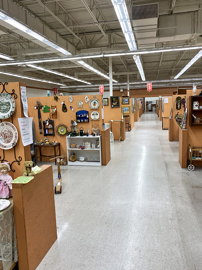 Wandering these aisles feels like exploring your eccentric great-aunt's attic&mdash;if your great-aunt collected everything from fine china to vintage advertising.