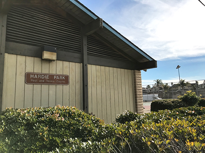 Hardie Park offers a humble reminder that sometimes the best amenities are the simplest ones&mdash;tennis, pool, and plenty of California sunshine.