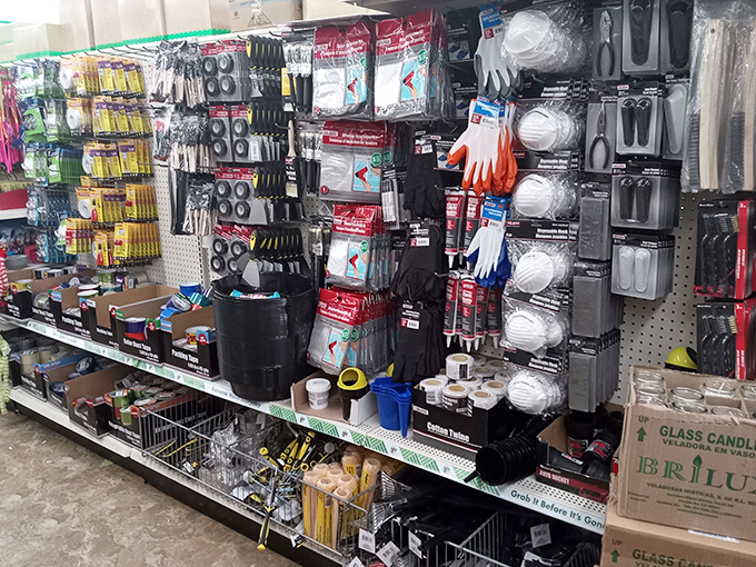 DIY dreams come true in the hardware aisle, where home repairs and craft projects begin without contractor-sized invoices.