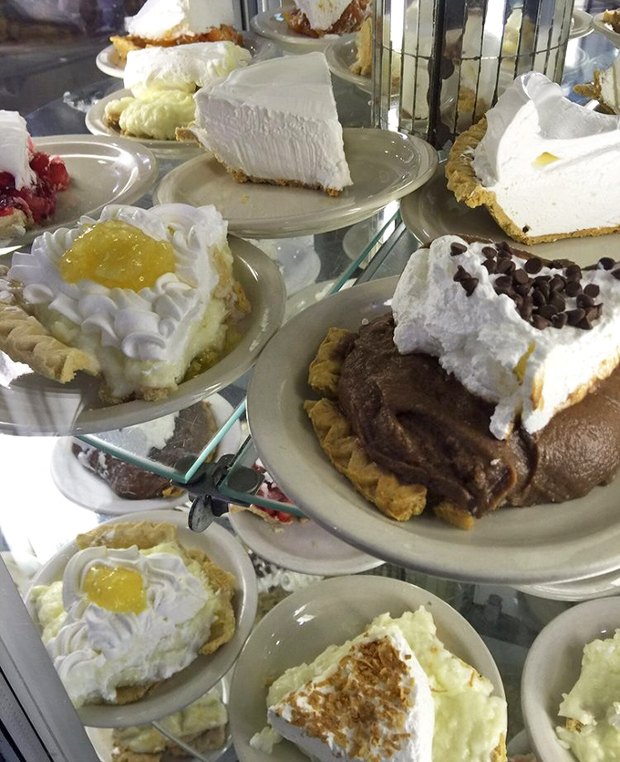 The pie case at Yoder's is like the Louvre of desserts&mdash;each slice a masterpiece of cream, crust, and the kind of joy money usually can't buy.