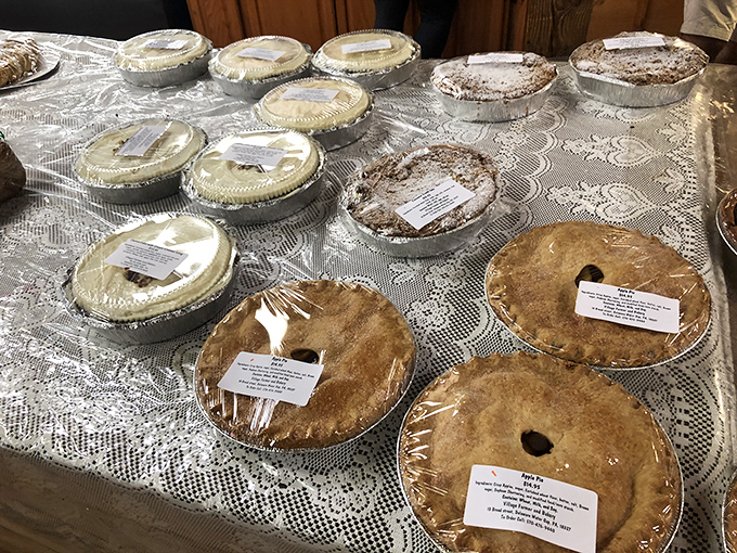 Pie paradise found! These golden-crusted beauties aren't just desserts; they're edible time machines transporting you straight back to grandma's kitchen.