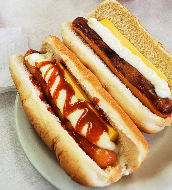 These aren't just hot dogs; they're edible love letters wrapped in perfectly toasted buns with all the fixings.