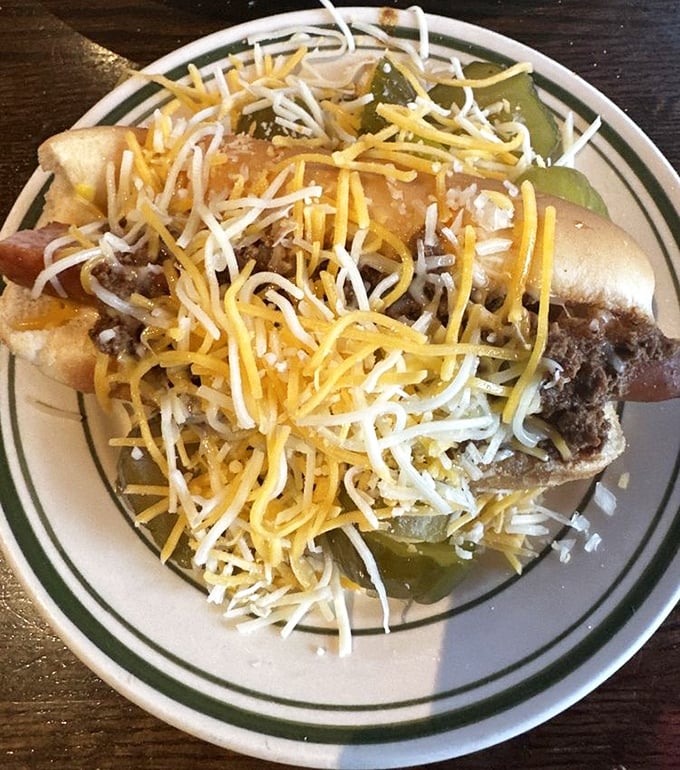 Not all heroes wear capes&mdash;some wear cheese and chili. This loaded hot dog isn't just a meal, it's a Toledo rite of passage.