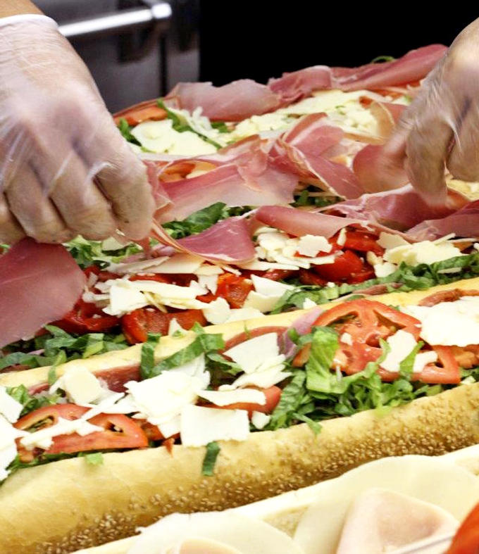 Behold the architectural marvel that is Shank's Italian hoagie. Those paper-thin meats and that perfect distribution of toppings should be studied in culinary schools.