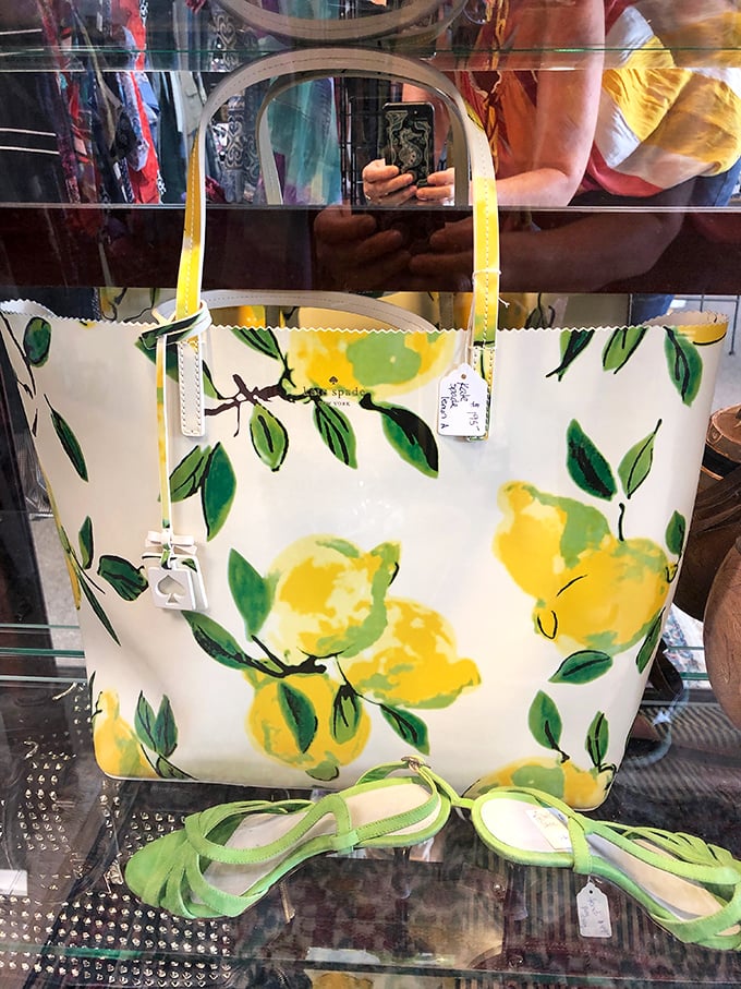 Yesterday's luxury becomes today's bargain. Designer bags often hide among the everyday totes, just waiting for the sharp-eyed shopper.