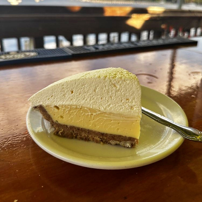 This key lime pie isn't just dessert&mdash;it's Florida sunshine on a plate. Perfectly balanced between tart and sweet, with a crust that deserves its own fan club.