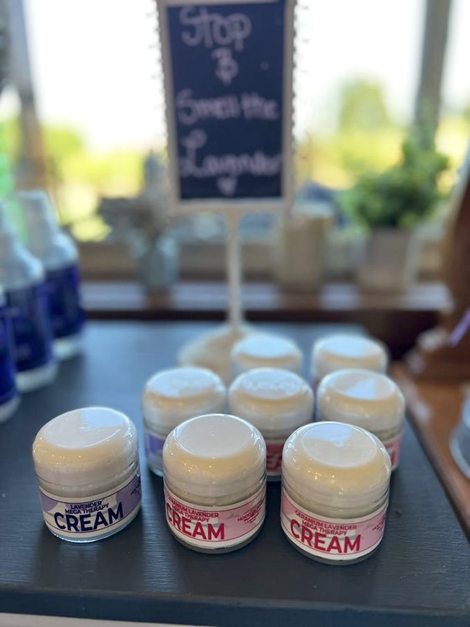 Tiny jars of lavender-infused magic. These hand creams promise to transport your senses to the fields long after you've returned to mundane hand-washing duties.