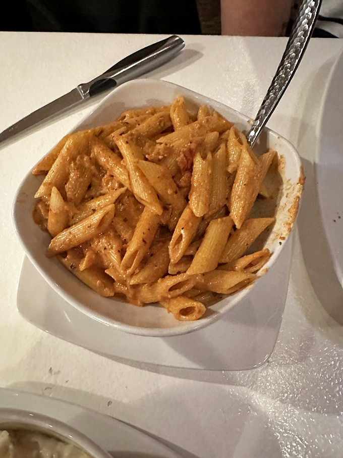 This creamy penne pasta isn't just comfort food&mdash;it's a warm hug in a bowl that makes you wonder why you'd ever eat anything else.
