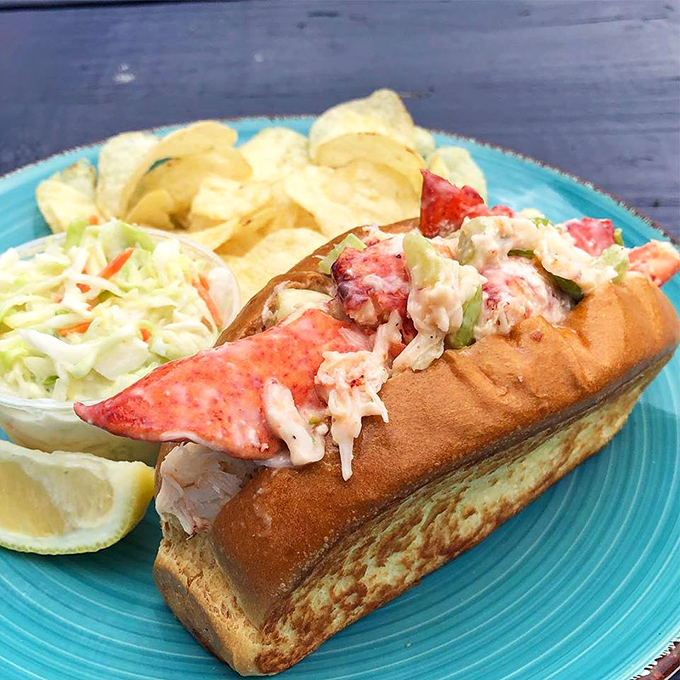 The lobster roll arrives like a celebrity making a grand entrance&mdash;chunks of sweet meat nestled in buttery bread with just enough mayo to unite the flavors.