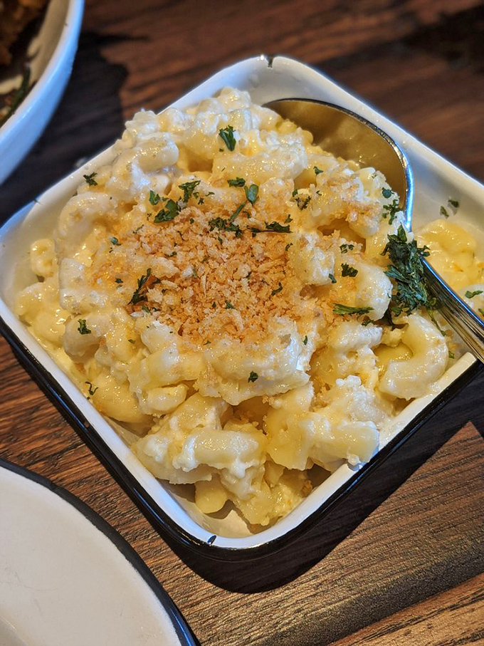Not all heroes wear capes&mdash;some wear golden breadcrumbs atop perfectly cooked pasta swimming in a cheese sauce that should be illegal in at least nine states.