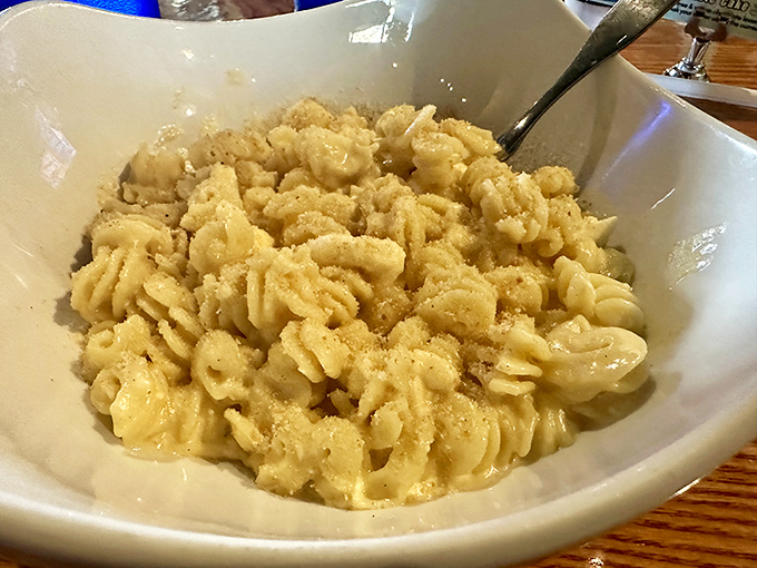 Golden, bubbling mac and cheese that could convert even the most devoted pasta purist instantly.