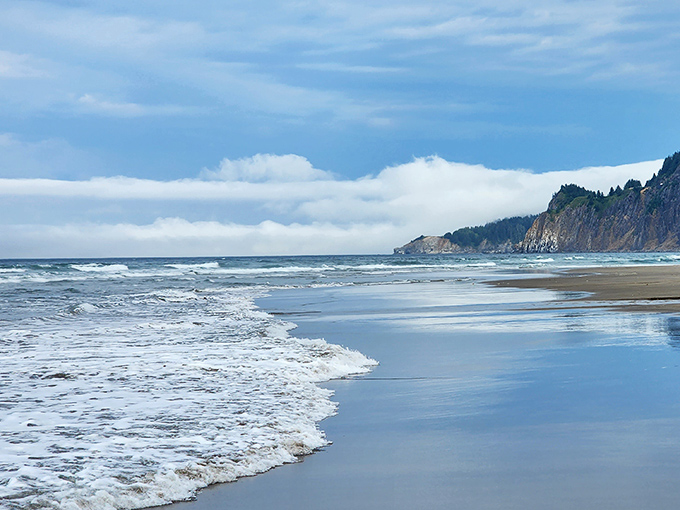 Manzanita's beach stretches for seven glorious miles, where the Pacific plays tag with pristine sand. Social distancing was never so beautiful.