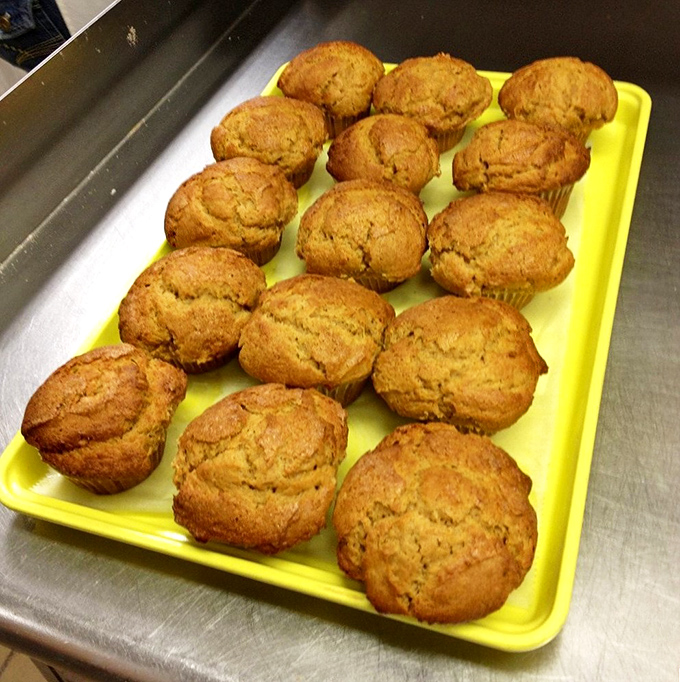 These aren't your average muffins &ndash; they're fluffy monuments to morning perfection waiting patiently.