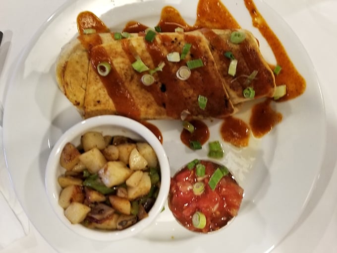 Not all heroes wear capes &ndash; some wield spatulas and create masterpieces like this quesadilla, where each bite delivers a perfect balance of crispy exterior and gooey filling.