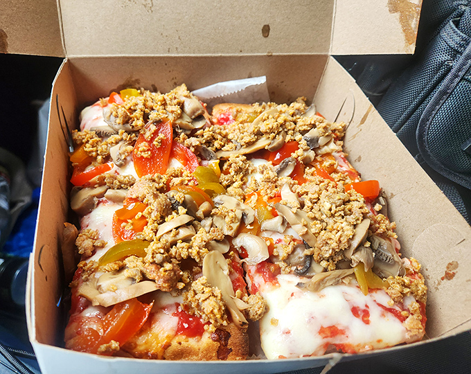 Behold the pepperoni masterpiece that's converting pizza skeptics into true believers, one bite at a time.